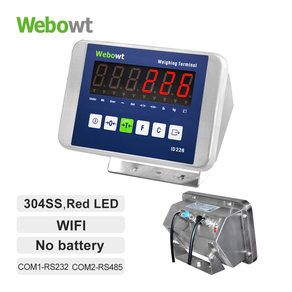 ID226, 304SS Body(Type2), Wall supporting housing, two serial ports ...