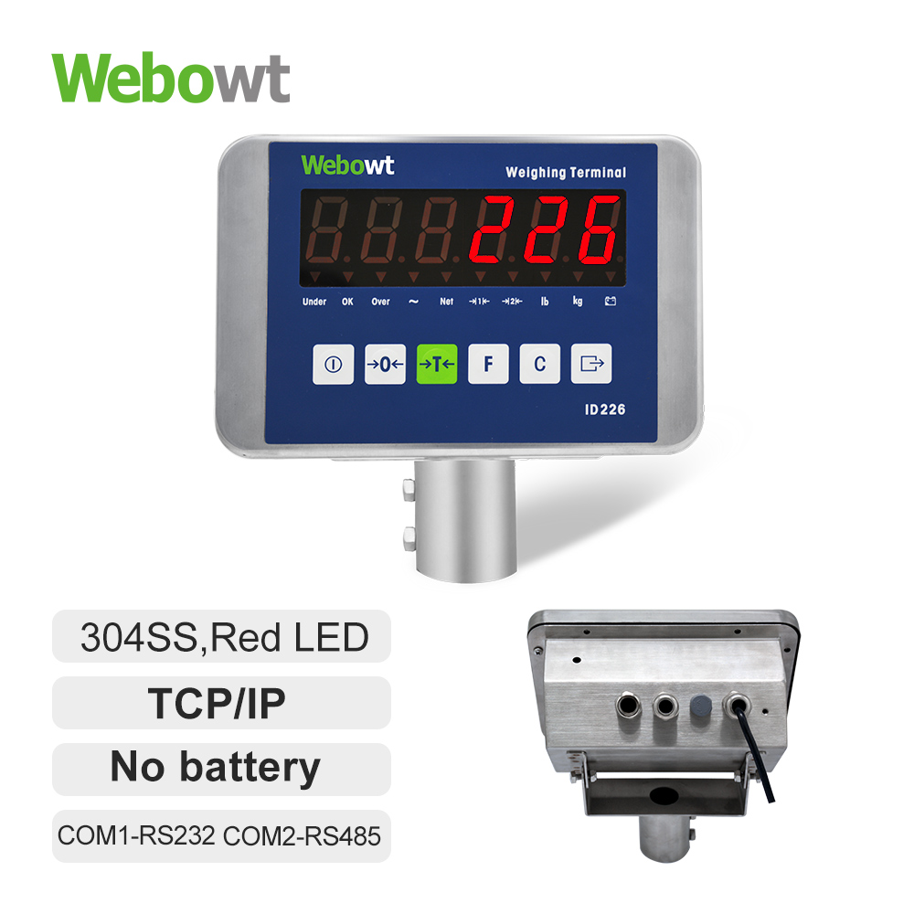 ID226, 304SS Body(Type2), Round supporting housing, two serial ports ...